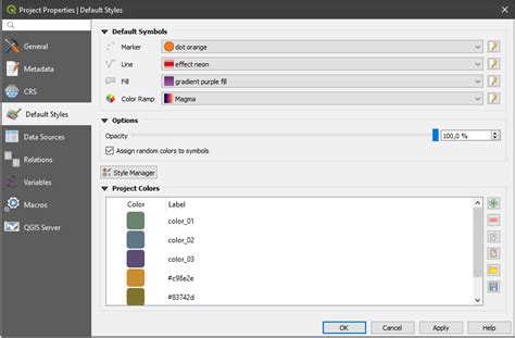 9 Qgis Configuration — Qgis Documentation Documentation