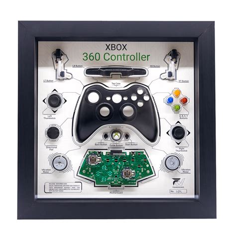 Frameworks Xbox Xbox 360 Controller Black Deconstructed Premium