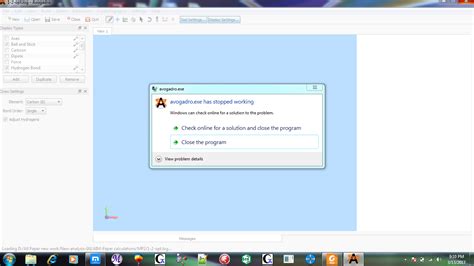 error in gamess us output file in avogadro support avogadro discussion