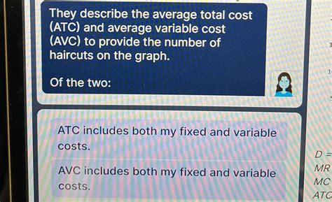 Solved They Describe The Average Total Cost Atc ﻿and