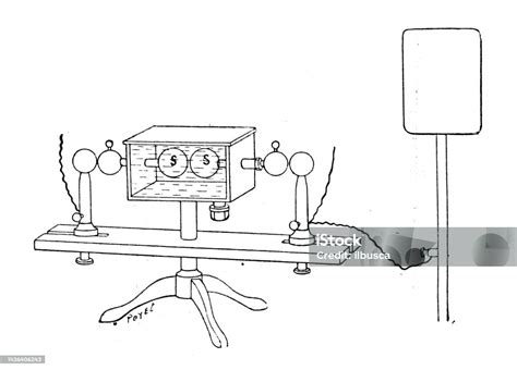 Antique Image Hertz Oscillator Stock Illustration Download Image Now 19th Century 19th