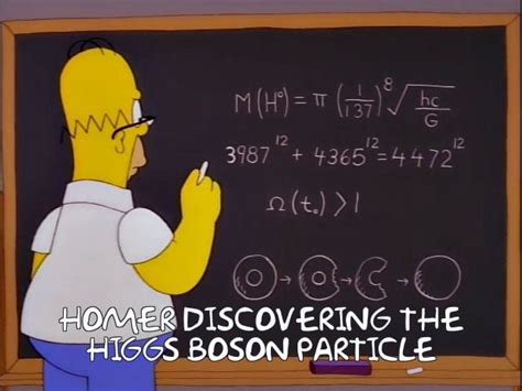 Particle Fields Discovered By Homer Well Lets Just See R Thesimpsons