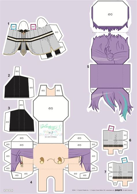 Rui 1 2 Never Give Up Cooking By Kollin Papercraft Croquis Imprimé