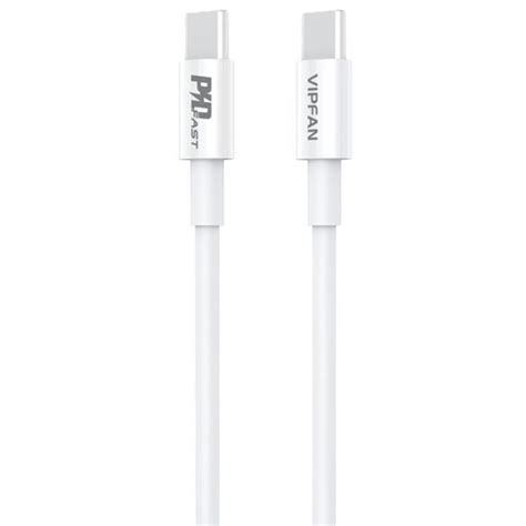 Vipfan E04 Fali Töltő Usb C 20w Qc 3 0 Usb Type C Kábel Fehér Ipon
