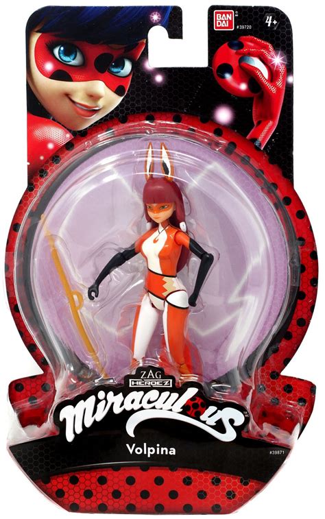 Zag Heroez Miraculous Tales Of Ladybug And Cat Noir Volpina Action Figure 45557398712 Ebay