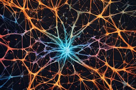 Premium Ai Image A Pattern Of A Neuron Firing
