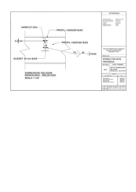 Pdf 02 Sambungan Gelagar Memanjang Melintang Jembatan Rangka Baja