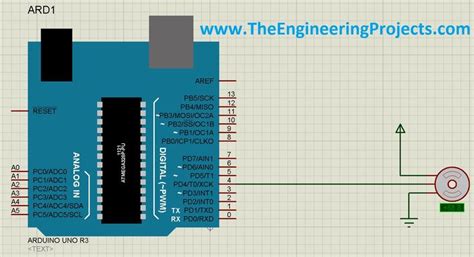 Simple Control Of Servo Motor With Arduino In Proteus Arduino Arduino Projects Engineering