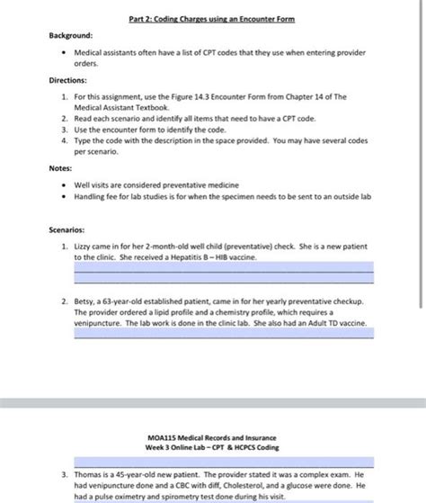 Solved Part 1cpt Coding Chapter 14 Procedural Coding