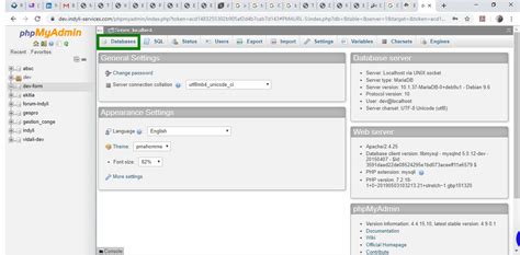 Creer Une Base De Données Avec Phpmyadmin Indyli Services