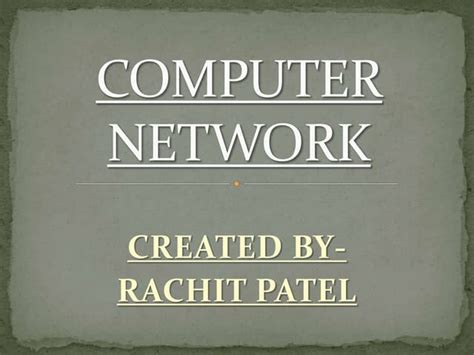 Computer Networking Ppt Pptx