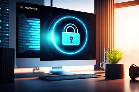 Premium Ai Image Cyber Security Background