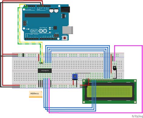 Character Lcd I2c Adapter I2c Connection Example 12 Steps With