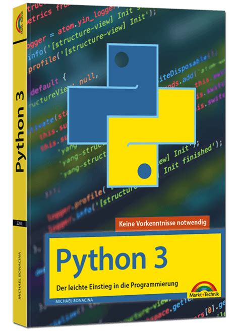 Python 3 Programmierung Lernen Markttechnik Verlag Gmbh