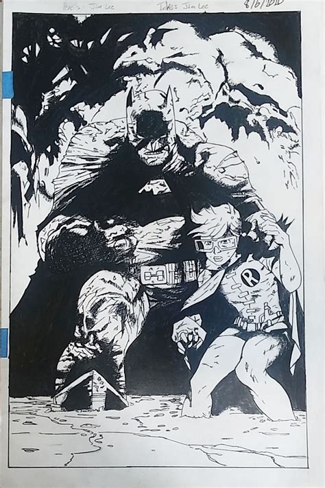 Artstation Sample Inks On Jim Lee Pencils