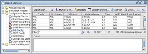 Report Manager Configuration Reports Paragon Automation 241 Juniper Networks