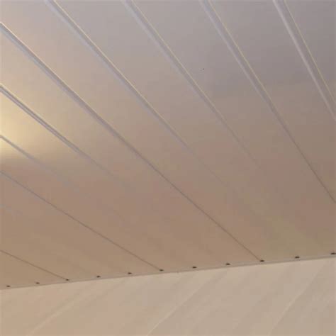Hollow Cladding Soffit Board White Upvc Plastic Ceiling Cladding W 300mm L 5m 5 Length Pack