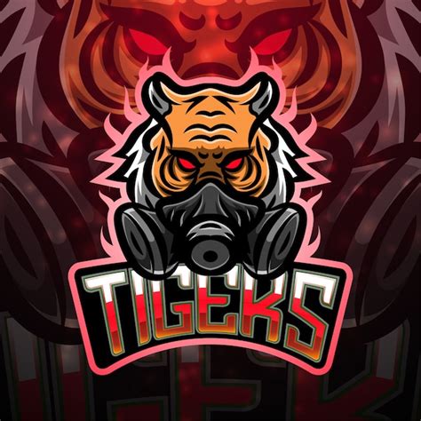 Premium Vector Tiger Sport Mascot Logo Design