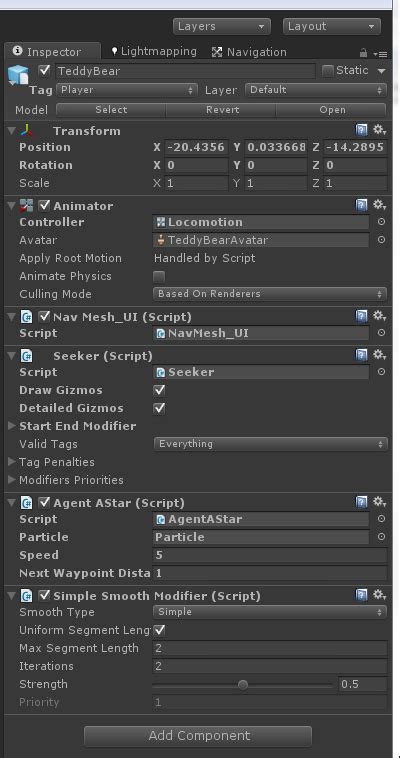 Porting The Pathfinding Unity Mecanim Example To A Star