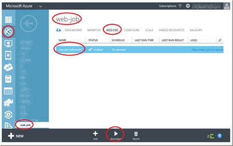Helloworld Webjob On Microsoft Azure Web App The Best C Programmer In The World Benjamin
