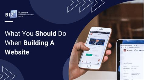 What You Should Do When Building A Website Bizsquare Group