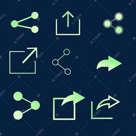 分享按钮图标素材图片免费下载 千库网