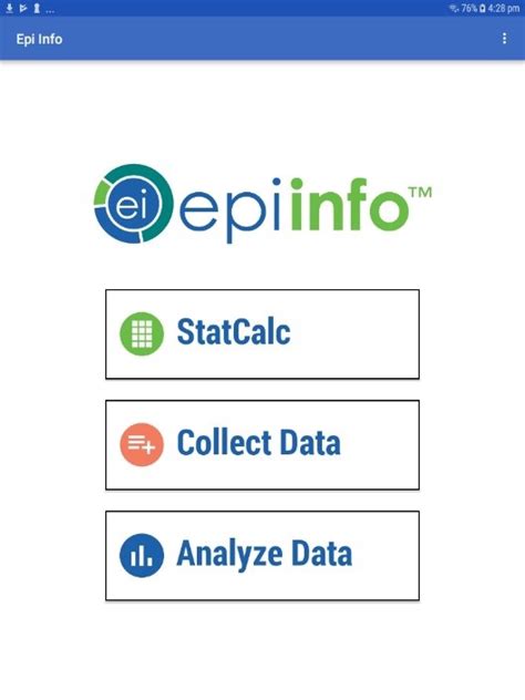 collect data android user guide support epi info™ cdc