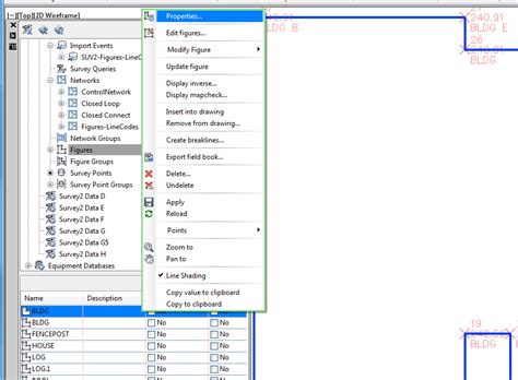 editing survey figures autodesk community