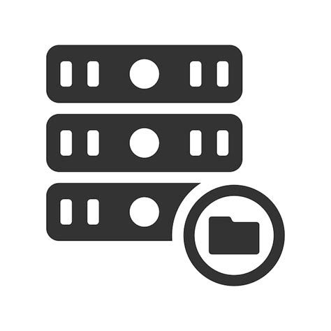 저장 폴더 아이콘 프리미엄 벡터