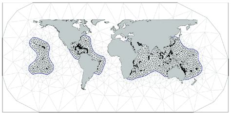 constrained refined delaunay triangulation mesh of 1790 nodes used for