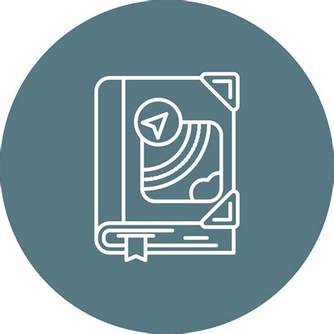 Map Line Color Circle Icon 36971568 Vector Art At Vecteezy