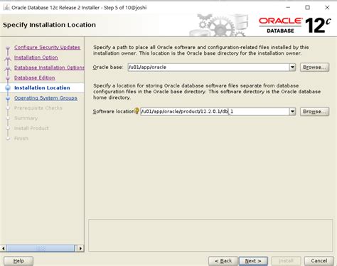 Nabhesh Joshi Oracledba Oracle Database 12c Release 2 12 2