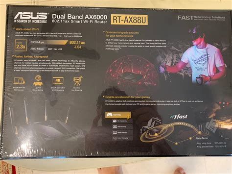 Asus AX U Router BNIB Computers Tech Parts Accessories Networking On Carousell
