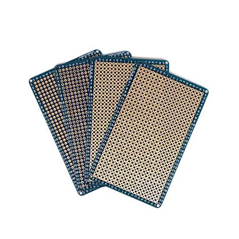Treedix 4 Pcs Solderable Breadboard Universal Board Pcb Prototype Shie Treedix Official