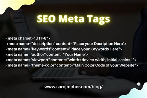 SEO Meta Tags Increase Website Traffic By SAROJ MEHER