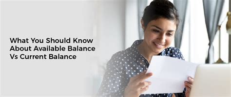 What You Should Know About Available Balance Vs Current Balance