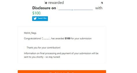 Mohit Negi On Linkedin Cybersecurity Bugbounty Penetrationtesting Vulnerabilityassessment…