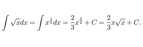 What Is Integral Of Root X ∫√x Dx Root X Integrate ~ Mathematics