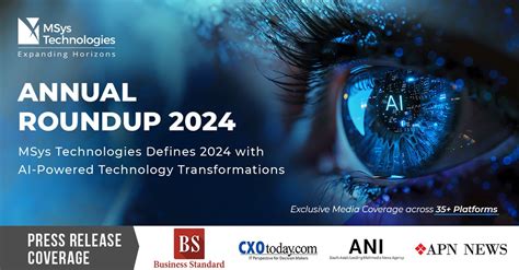 Msys Technologies On Linkedin Msys Technologies In The Spotlight 2024 Marked A Year Of…