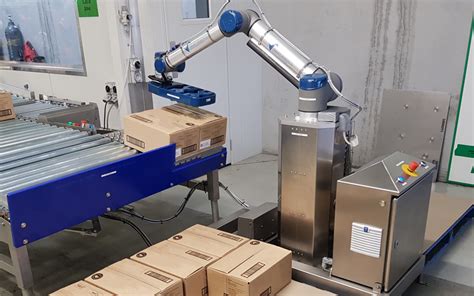 Cobot Palletiser Solution Halves Labour Costs Nupac