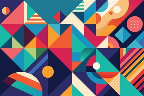 Abstract Geometric Pattern Artwork Vector Art Icons And Graphics For Free Download