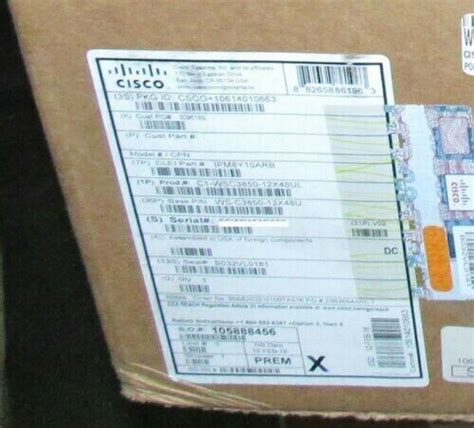 New Cisco Ws C3850 12x48u S Switch 48 Port Ethernet Switch Network Switch And Ethernet Switch