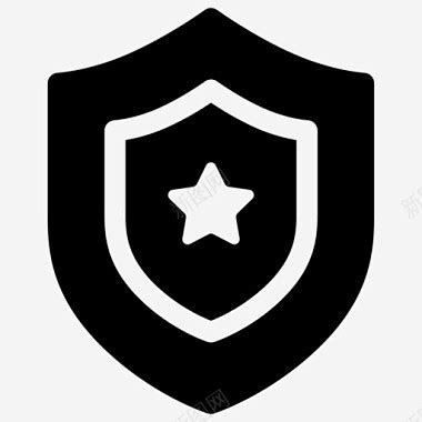 游戏攻击盾牌攻击游戏图标图标