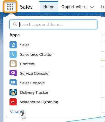 The Navigation Bar In Salesforce Quiz Captions Pages