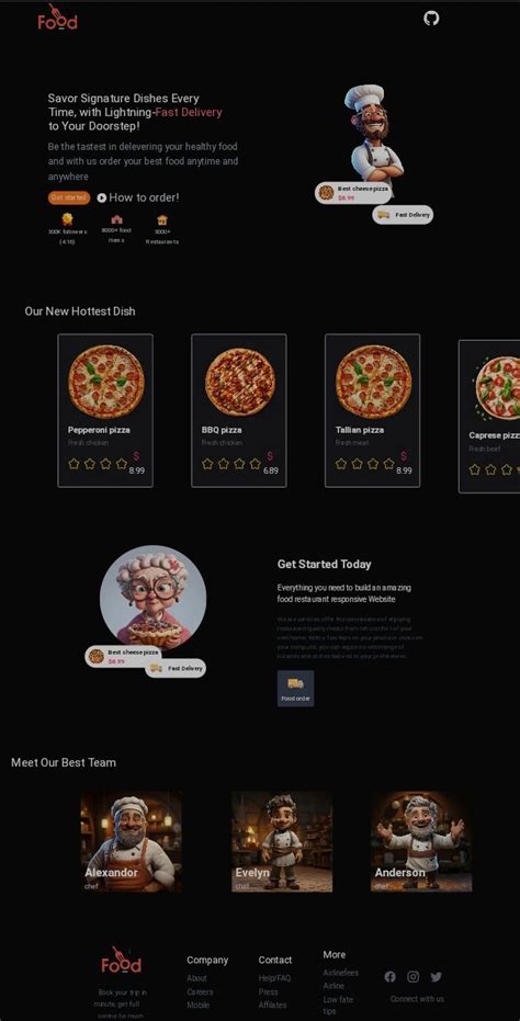 Rohith V On Linkedin Uidesign Tailwindcss Responsivedesign Foodapp