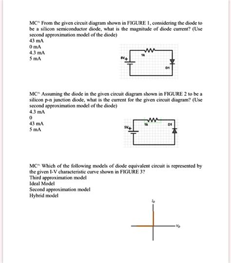 Solved Mc From The Given Circuit Diagram Shown In Figure Considering
