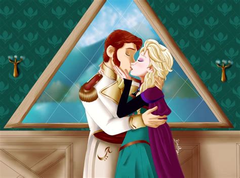 Frozen Hans And Anna Kiss