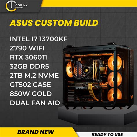 Asus Pc Build E Intel Core I Kf Th Gen Gaming Desktop