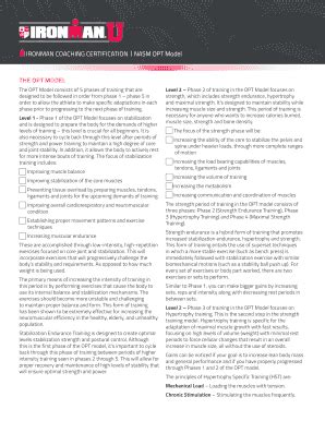 Nasm Opt Model Pdf Fill Online Printable Fillable Blank PdfFiller