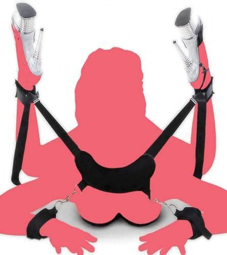 Bondaged Kit Adult Bed Restraint For Couples Under King Bed
